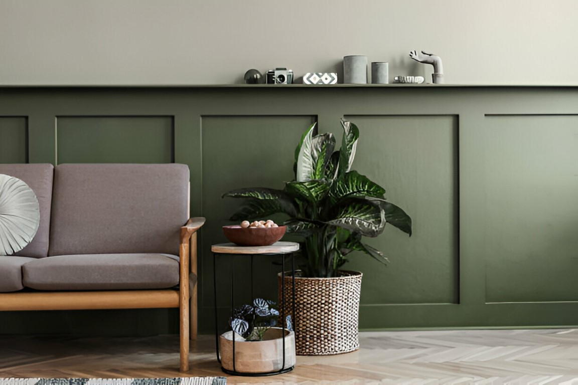 Le vert kaki en déco : nuances et atouts - OuiStock